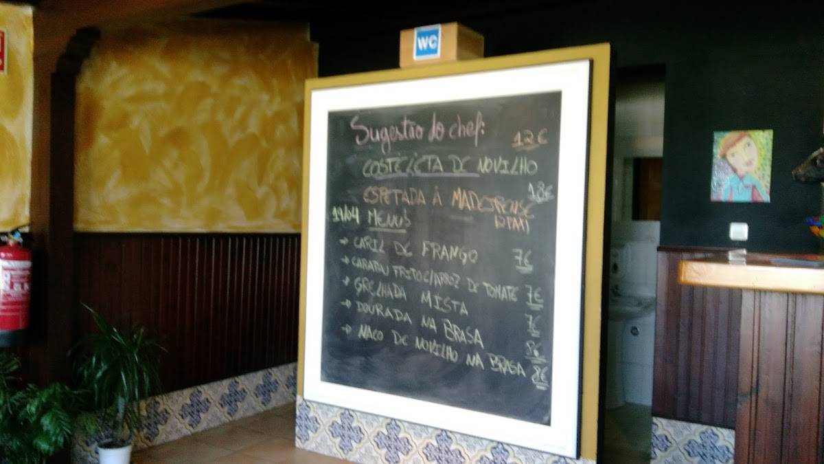 Menu em Restaurante Pitada De Sal, Cantanhede