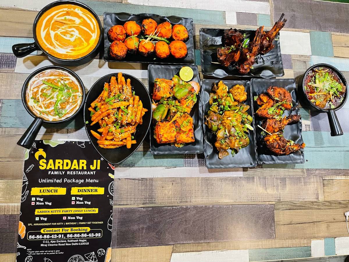 Menu at SARDAR JI LATE NIGHT KITCHEN (TAGORE GARDEN), New Delhi, C