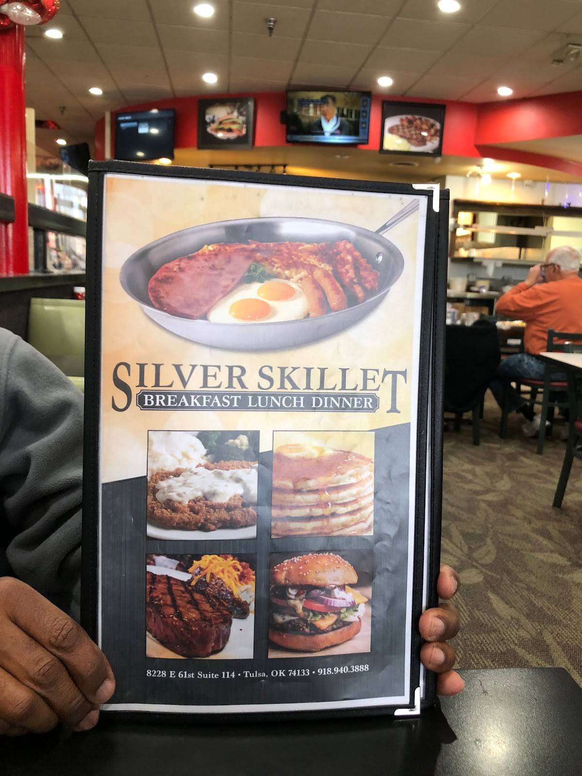 Menu at Silver Skillet Family Diner restaurant, Tulsa