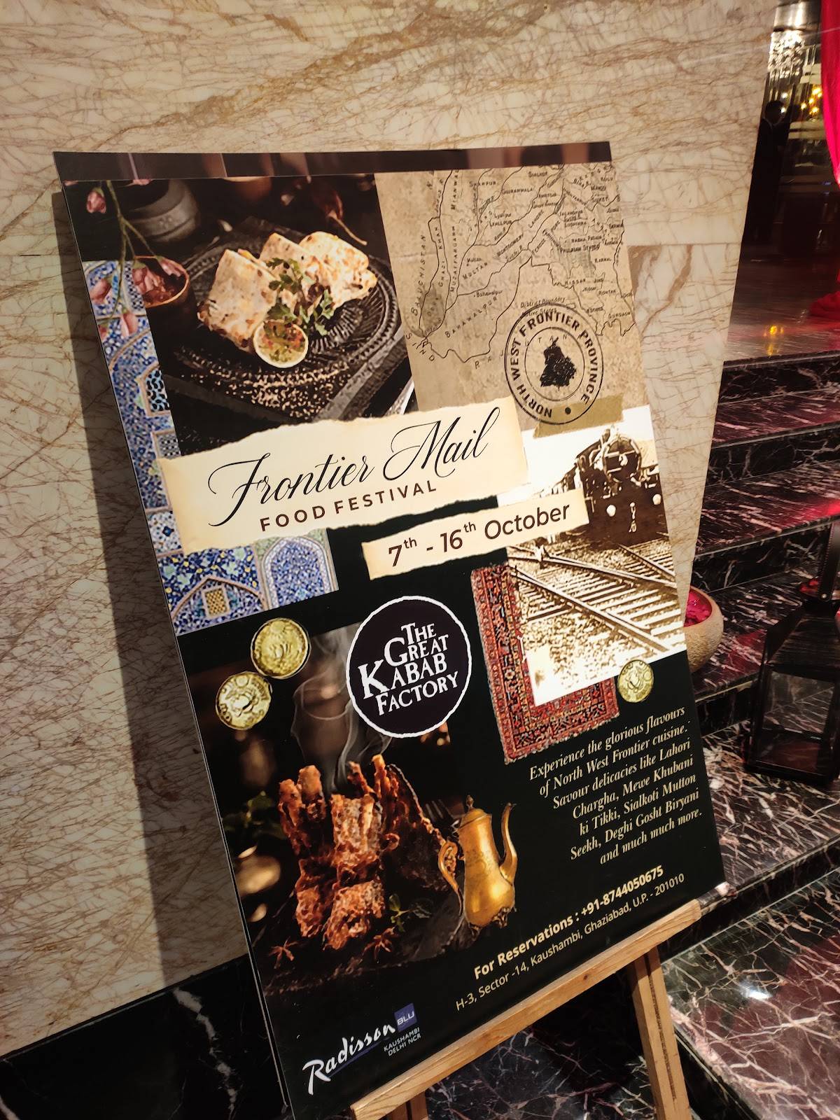 Menu at The Great Kabab Factory (Radisson Blu Kaushambi), Ghaziabad