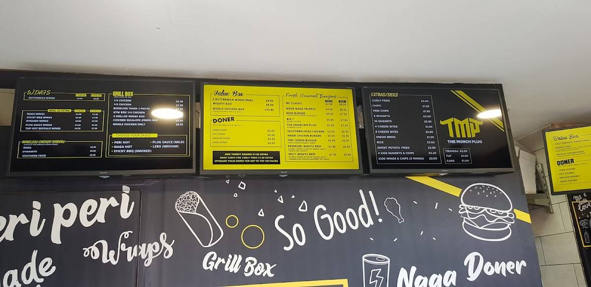 Carta del restaurante The Munch Plug ️, Londres