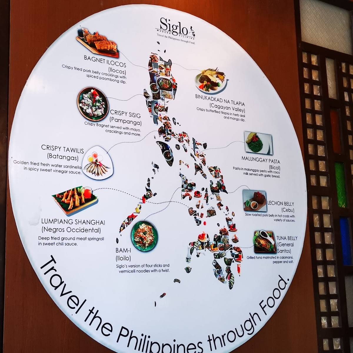Menu at SIGLO MODERN FILIPINO restaurant, Tagaytay, Tagaytay - Calamba Rd