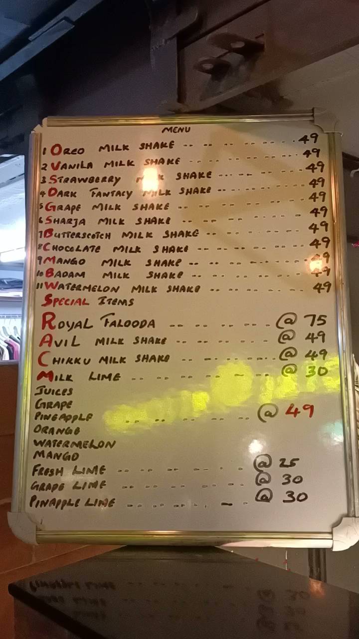 Menu at SOCIAL KITCHEN taste of UDUPI, Palakkad