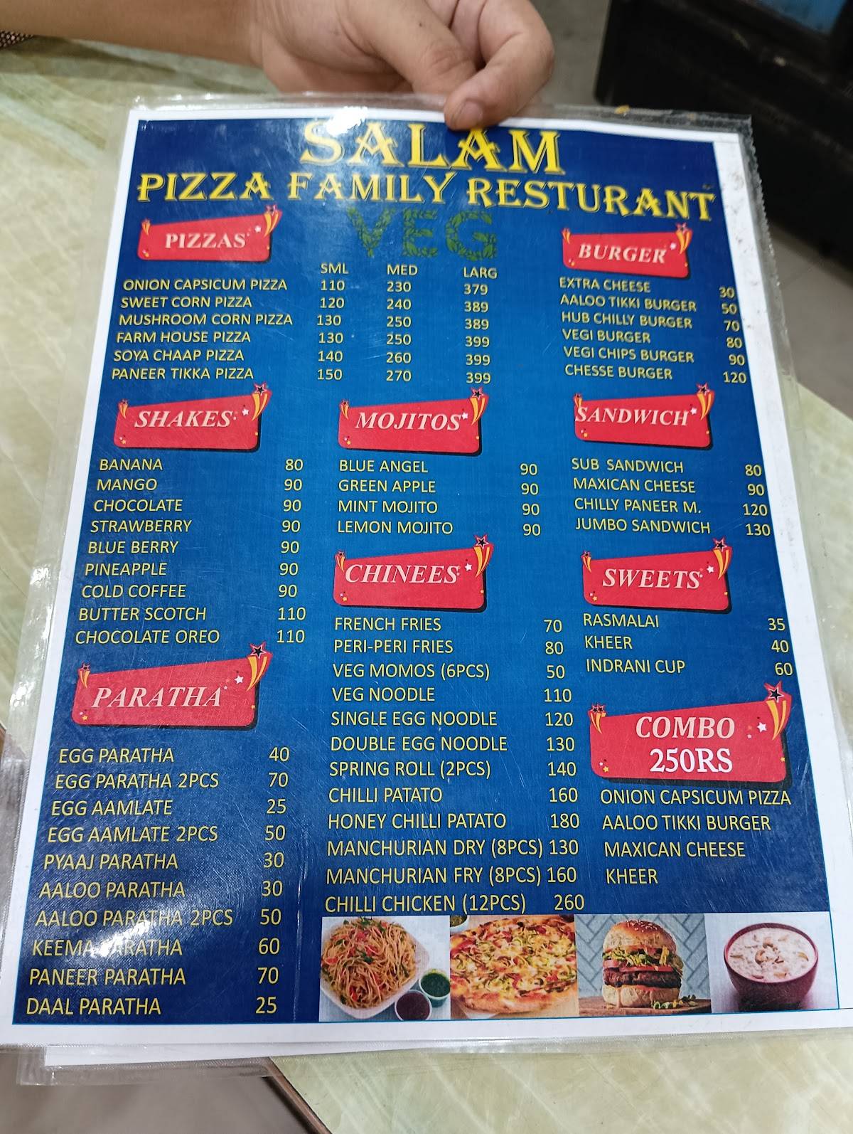 Menu at Salam Chicken Restaurant, Ghaziabad