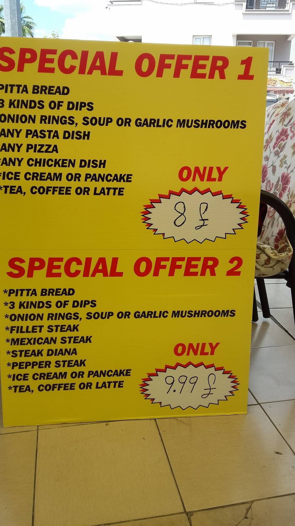 Menu at Sarah Restoran Fun&Pub, Marmaris