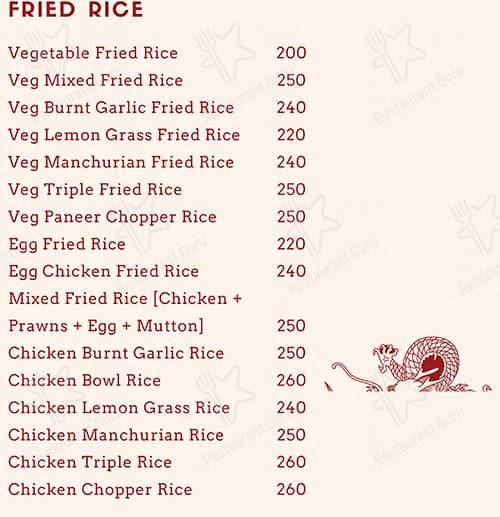 Menu at Singh Sahab Restaurant, Mumbai