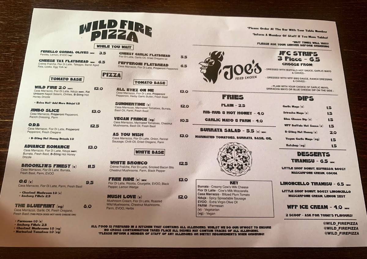 Menu at The Ship Isis pub & bar, Sunderland