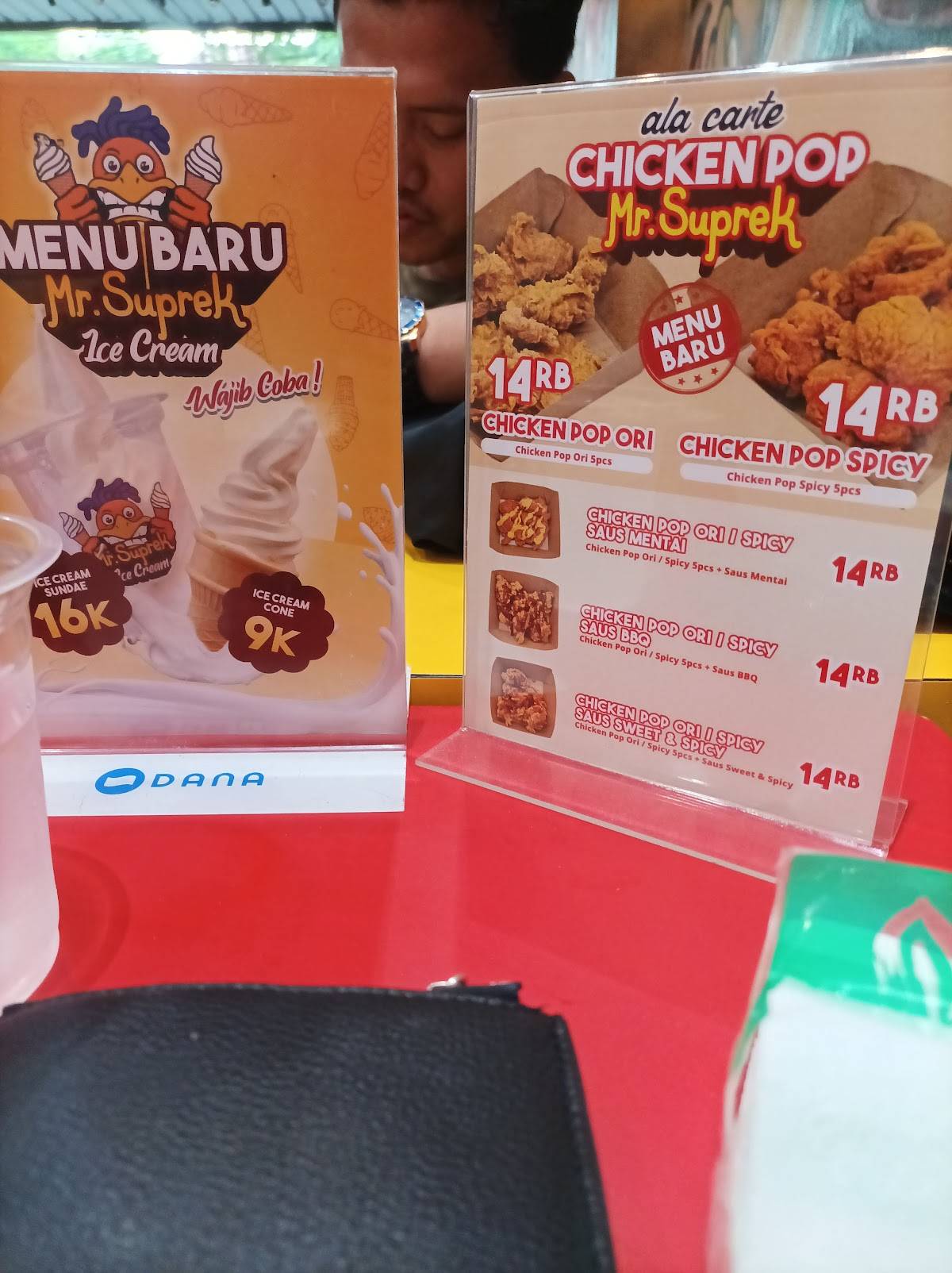 Carta del restaurante Ayam Geprek Mr Suprek Ubaya, Surabaya