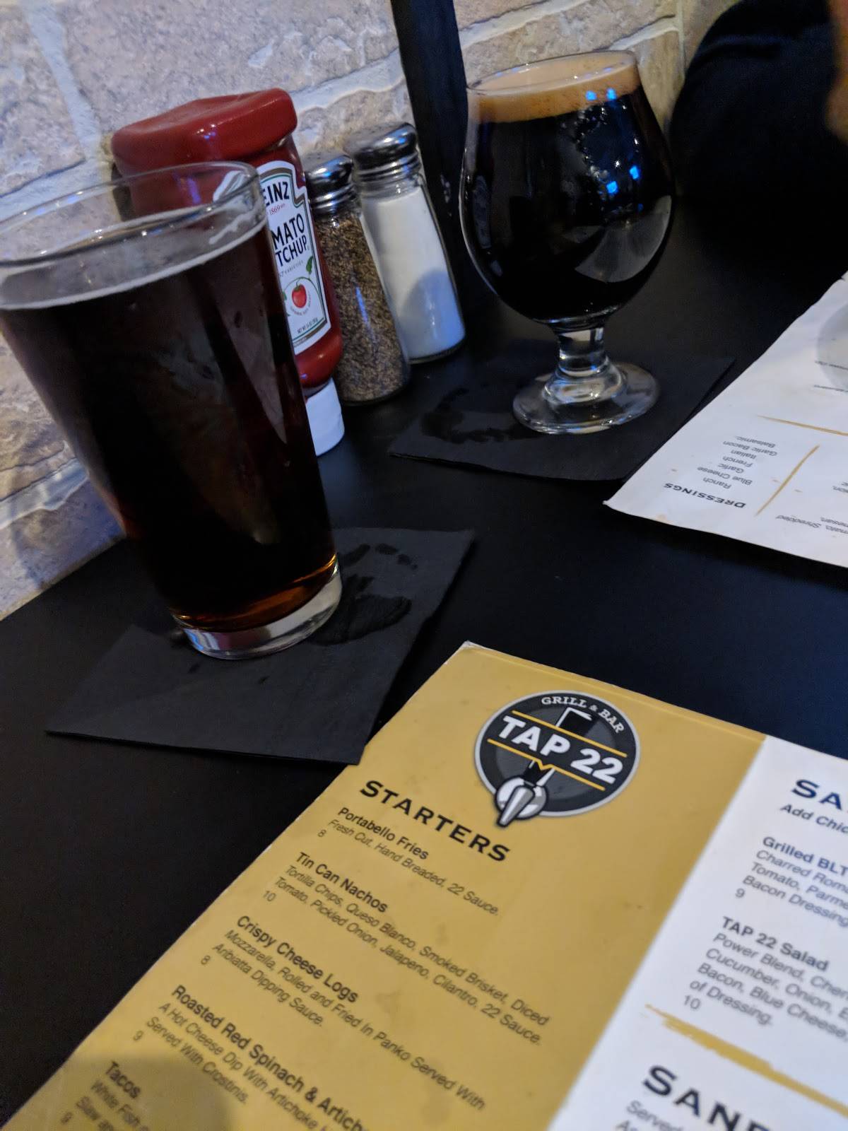 Menu at Tap 22 Grill & Bar, Silvis