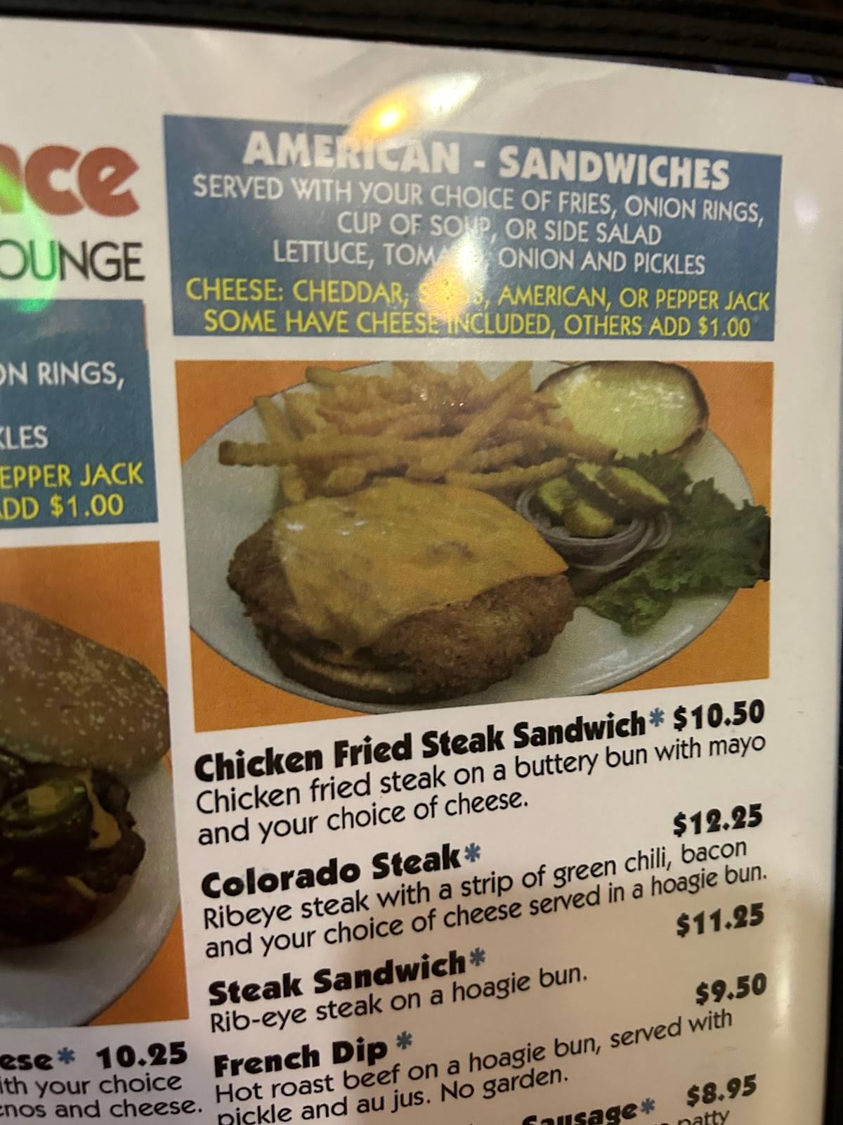 Menu at Ted'z Place Restaurant and Lounge, Commerce City