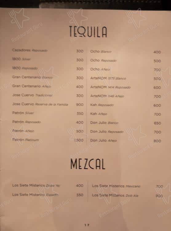 Menu at The Back Room pub & bar, Taguig, 30th Street