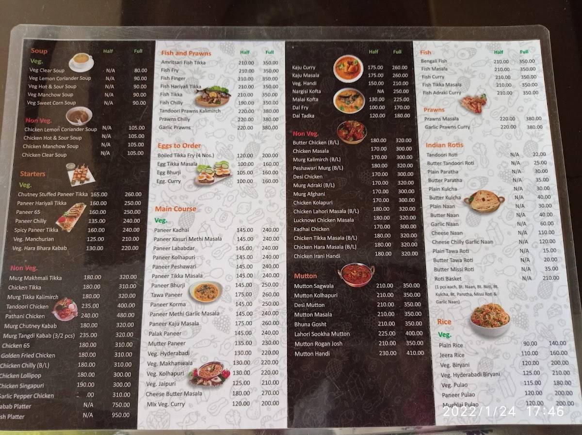 Menu at The Food Express, Vadodara, E-12, SARDAR ESTATE, New VIP Rd ...