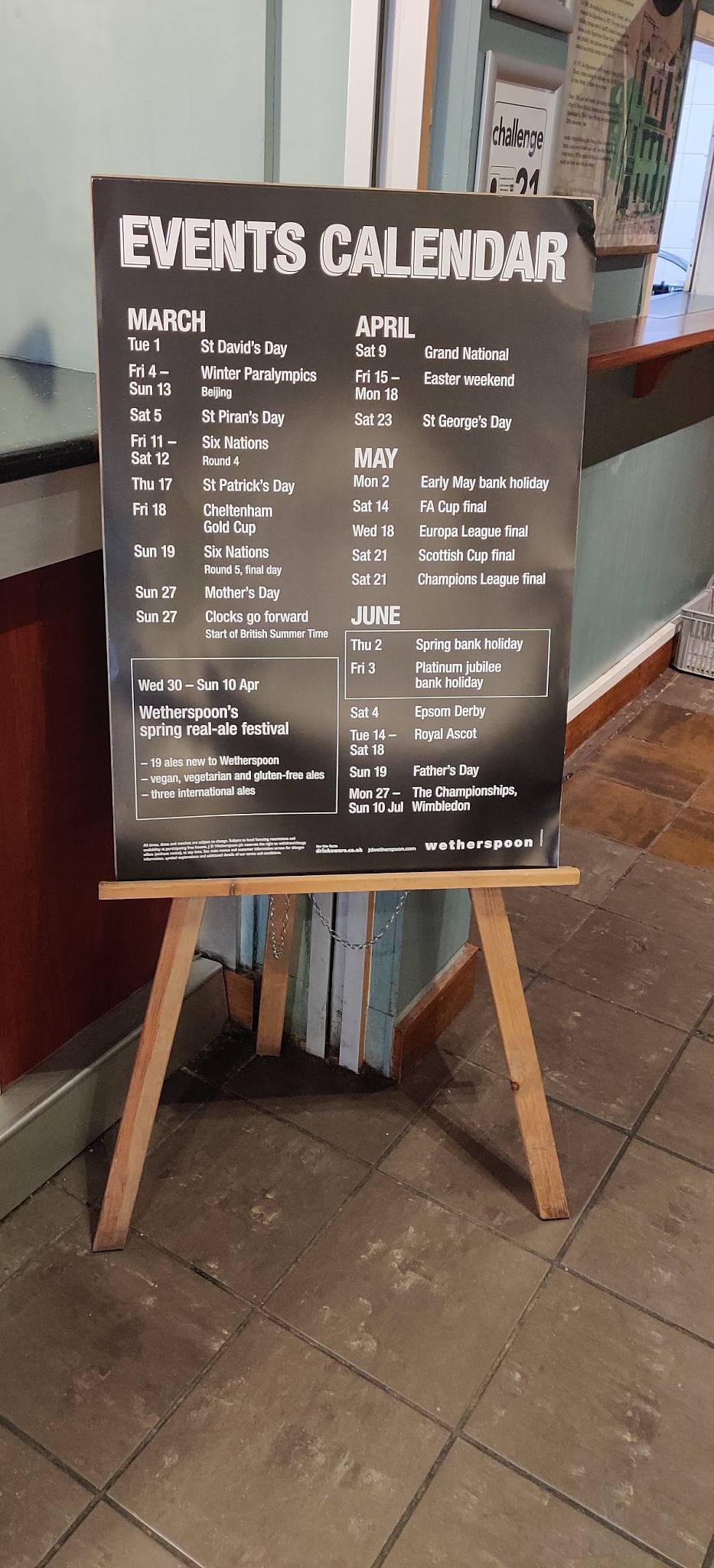 Menu at The Gatekeeper pub & bar, Cardiff