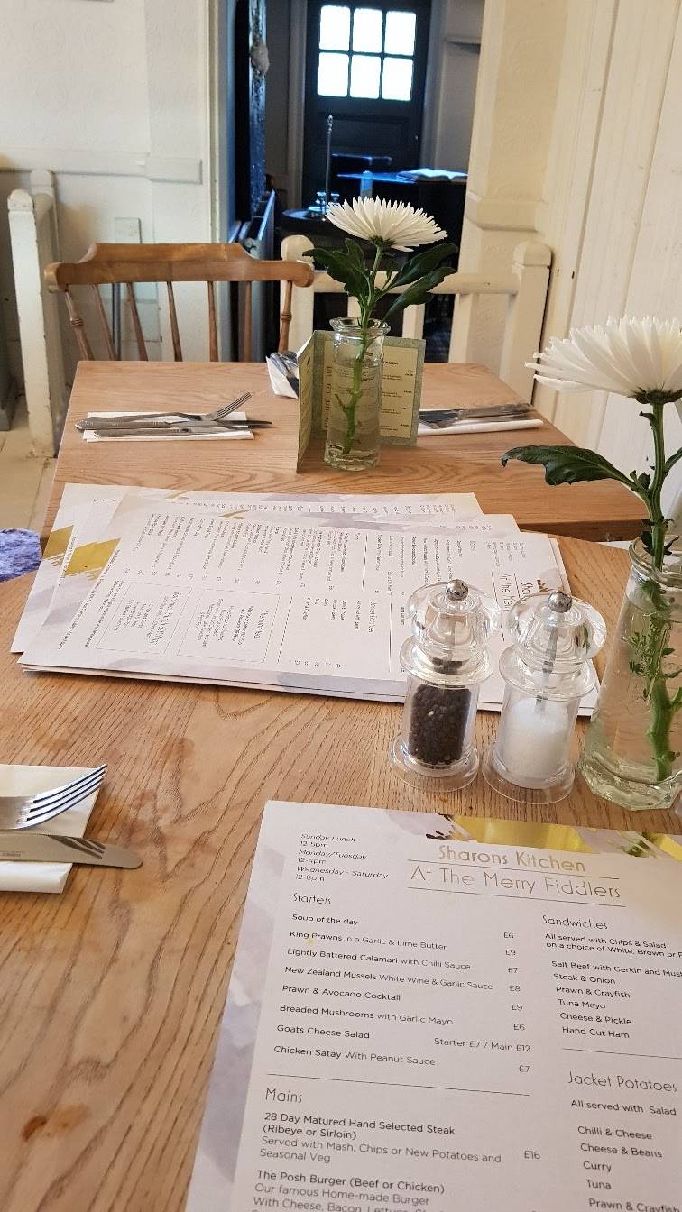 Menu at The Merry Fiddlers pub & bar, Epping, 4 Fiddlers Hamlet