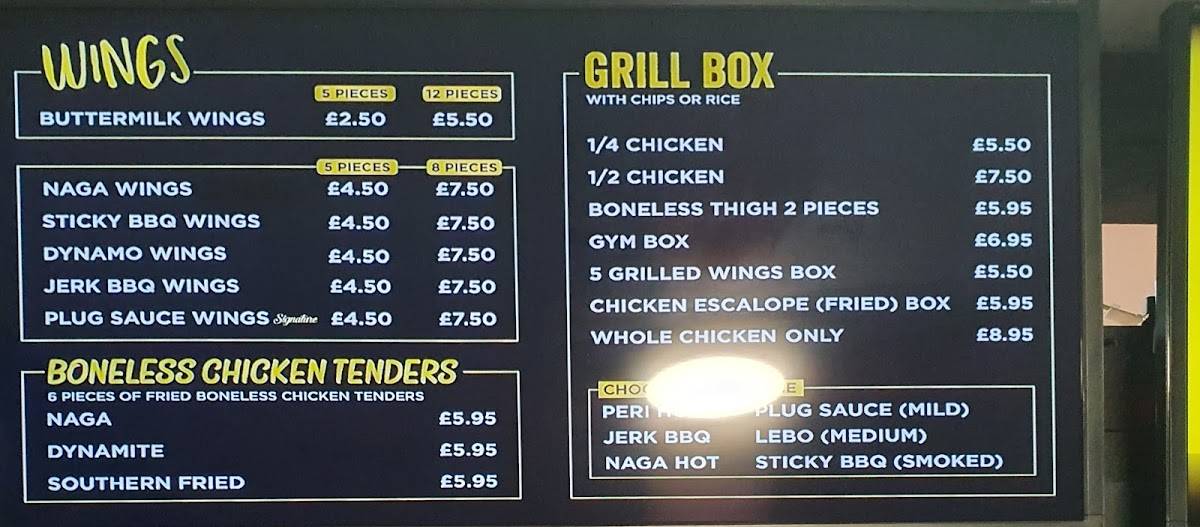 Carta del restaurante The Munch Plug ️, Londres