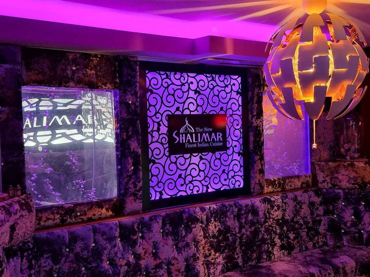 Menu at The Shalimar Restaurant, Macclesfield