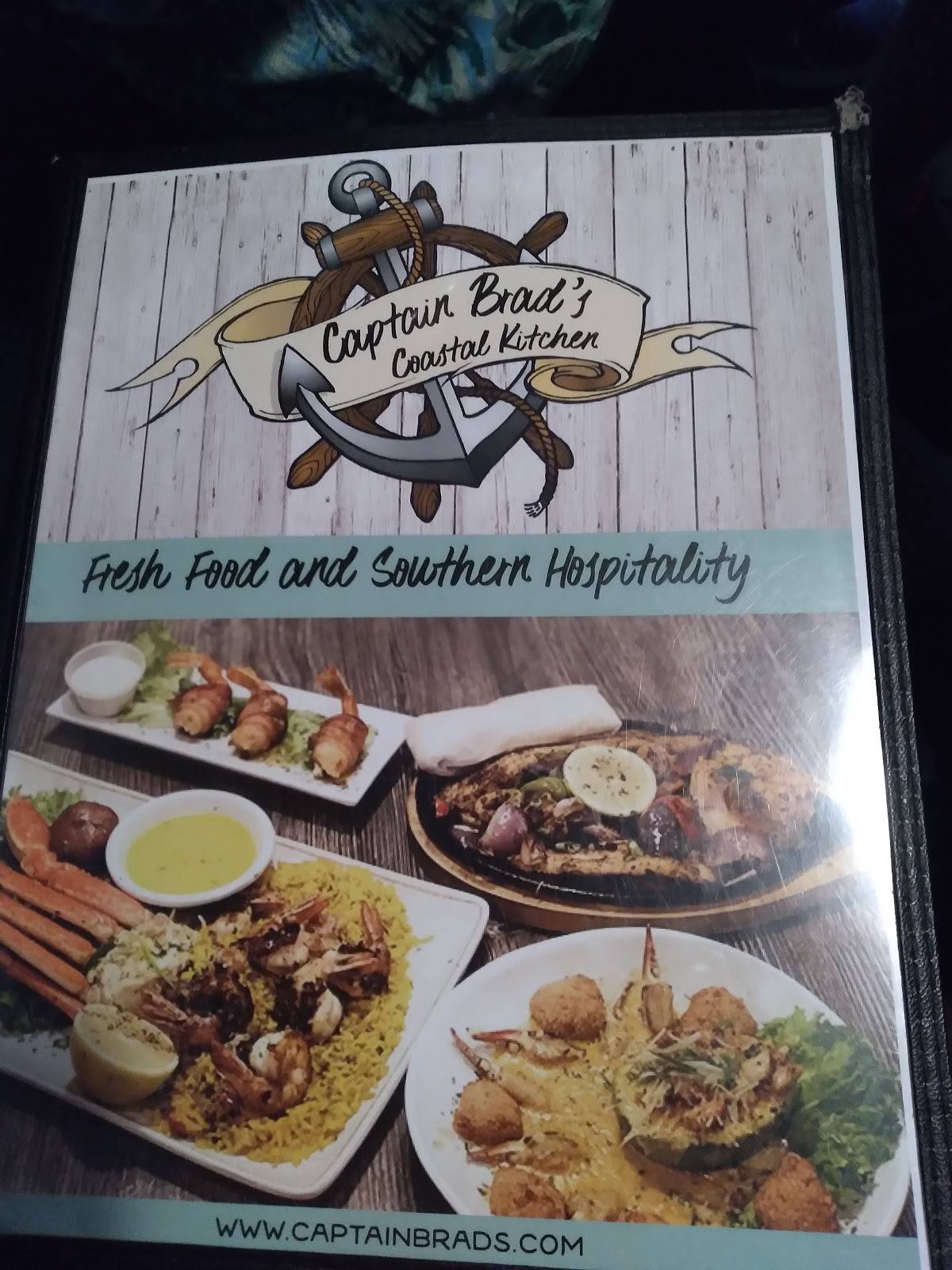 Menu at Captain Brad's Coastal Kitchen pub & bar, Tomball