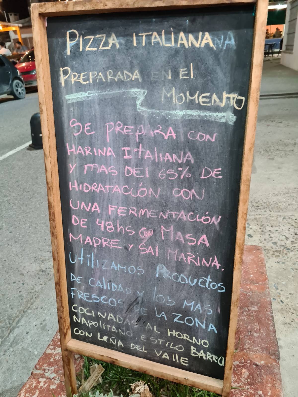 Carta del restaurante Toni pizza, Las Grutas