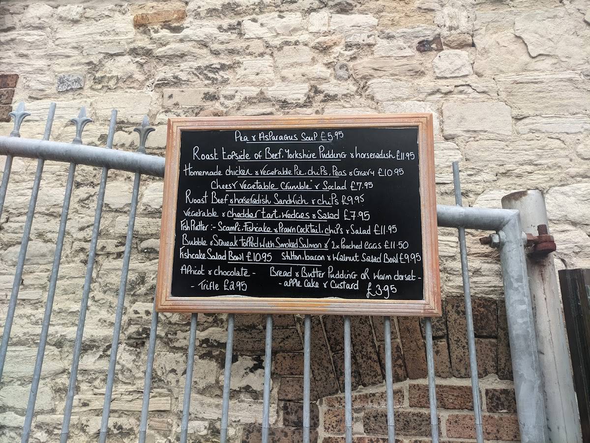 Menu at Walnut Grove cafe, Dorchester