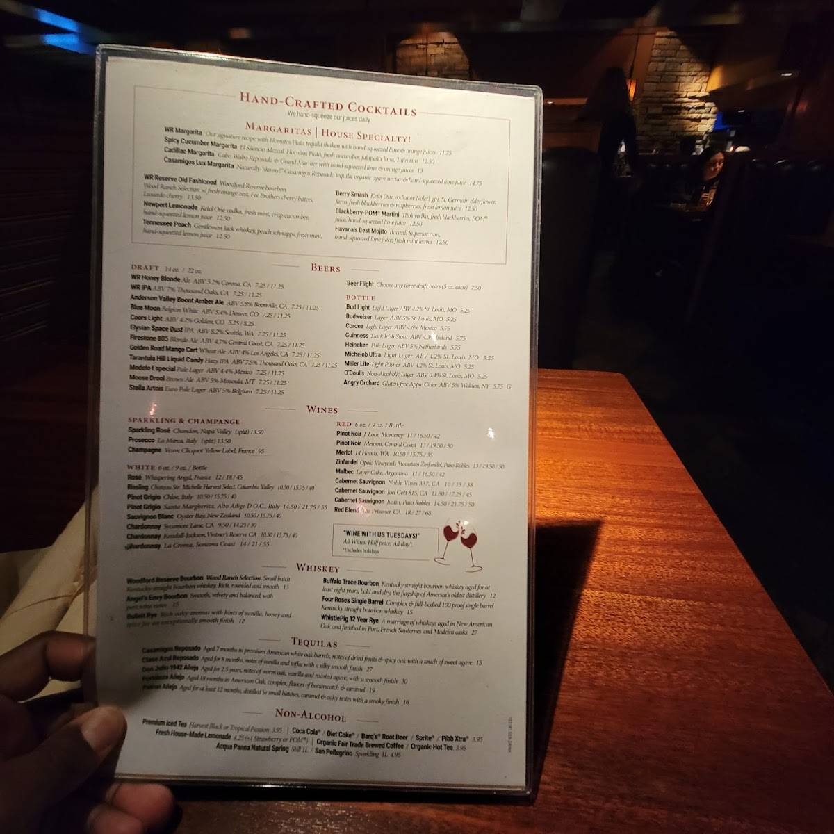 Menu at Wood Ranch BBQ & Grill, Stevenson Ranch, The Old Rd