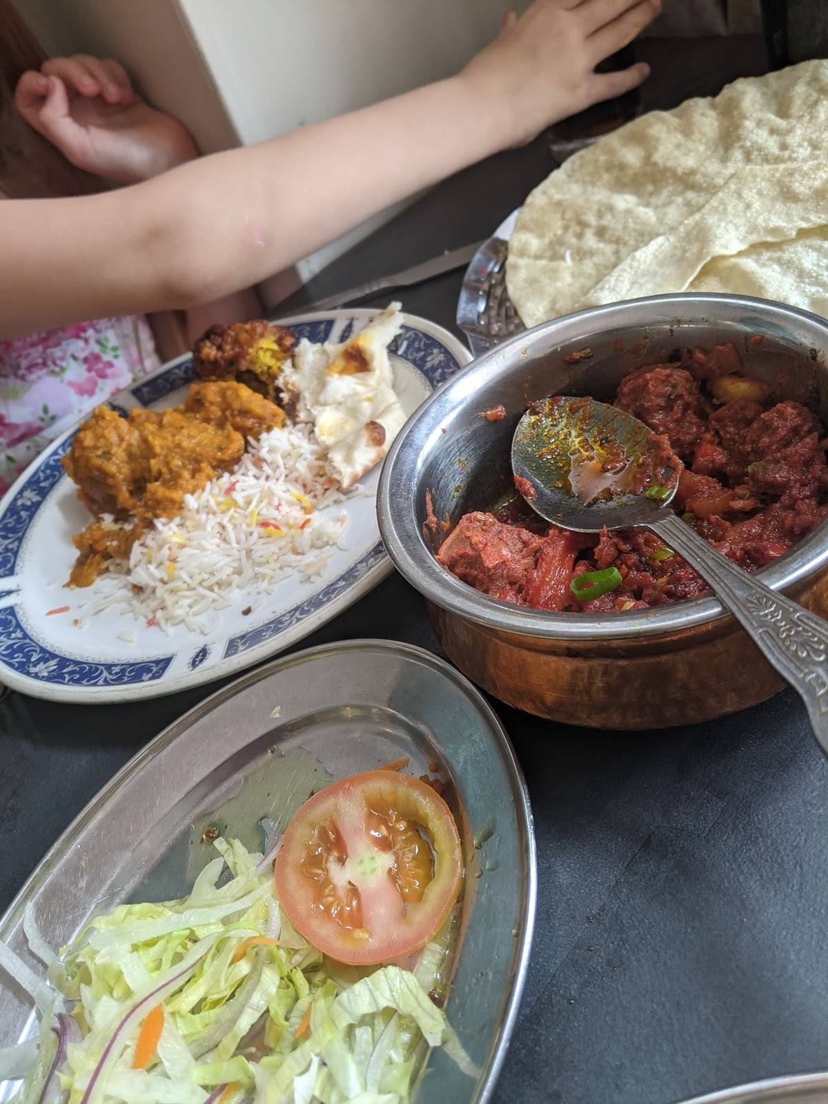 Menu at Agrah restaurant, Cleethorpes