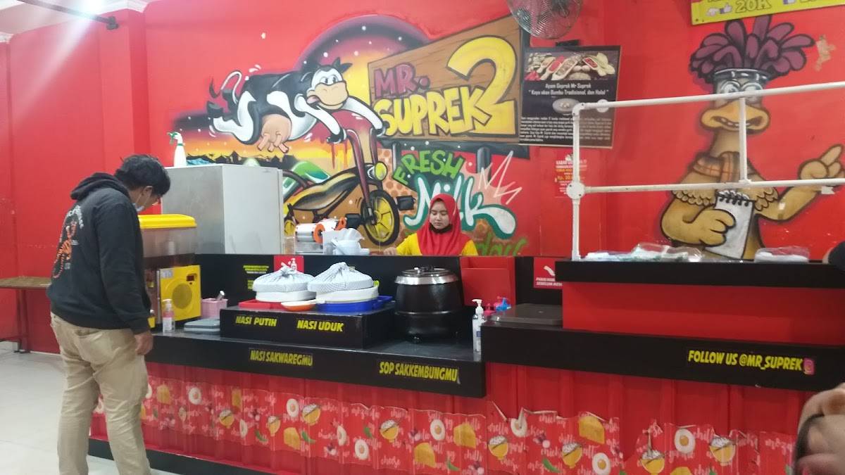 Carta del restaurante Ayam Geprek Mr Suprek Ubaya, Surabaya