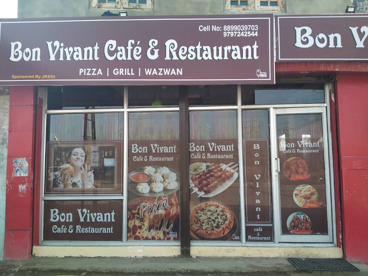 Menu at BON VIVANT CAFE AND RESTAURANT, India