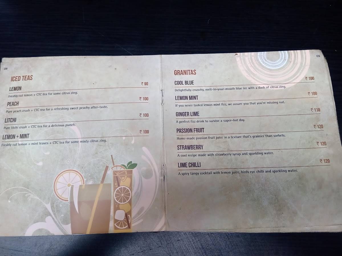 Menu at Big Cup Cafe, Ibnivalvadi Rural, Mysore - Madikeri Rd