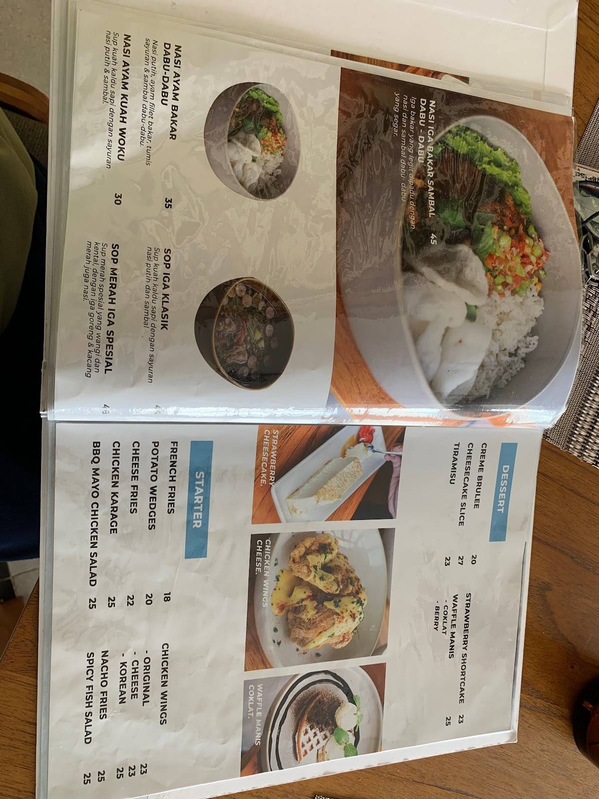 Menu at Nata Coffee and Eatery restaurant, Blitar