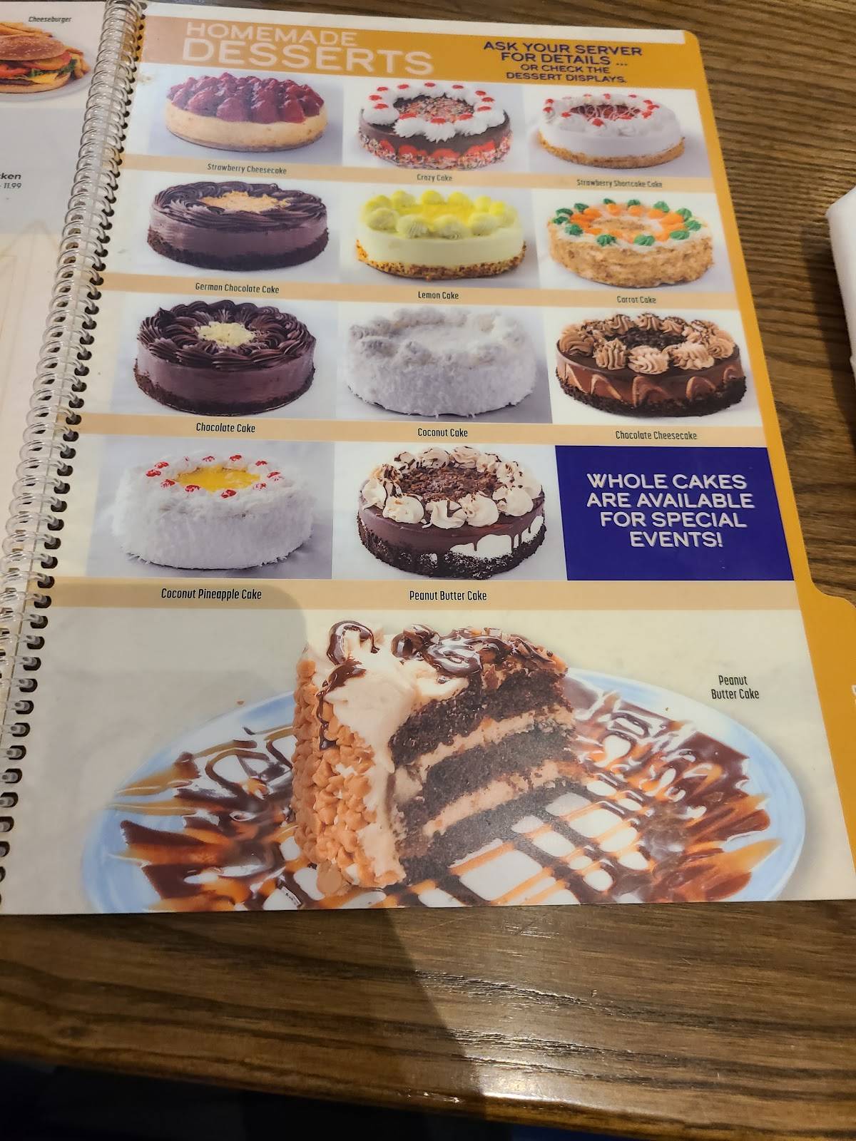 Menu at Blue Ocean Seafood Restaurant, Clinton