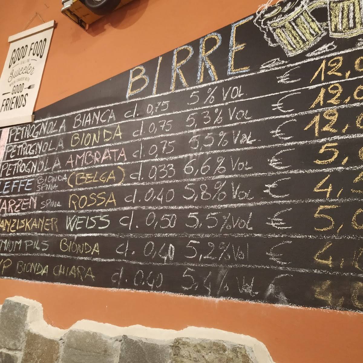 Menu da Braceria il Leggendario ristorante, Figline Valdarno