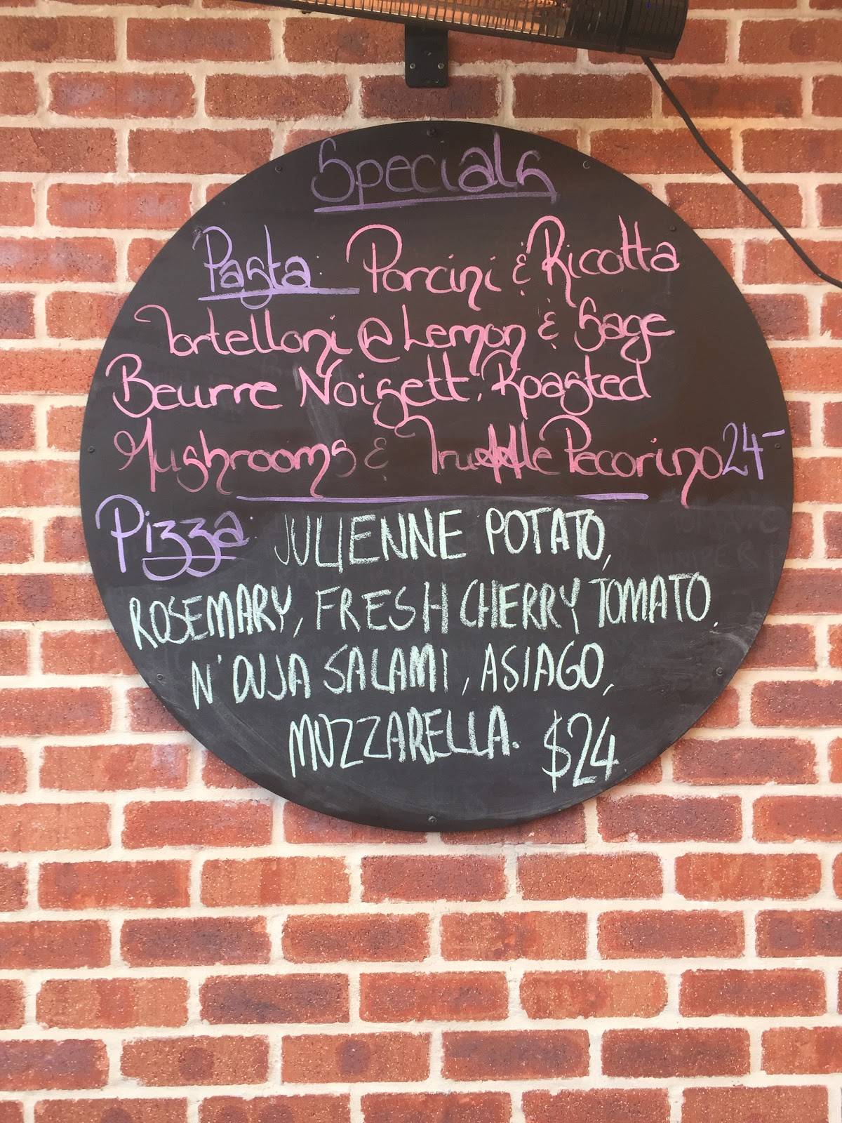 Menu at Factory 51 pub & bar, Coorparoo