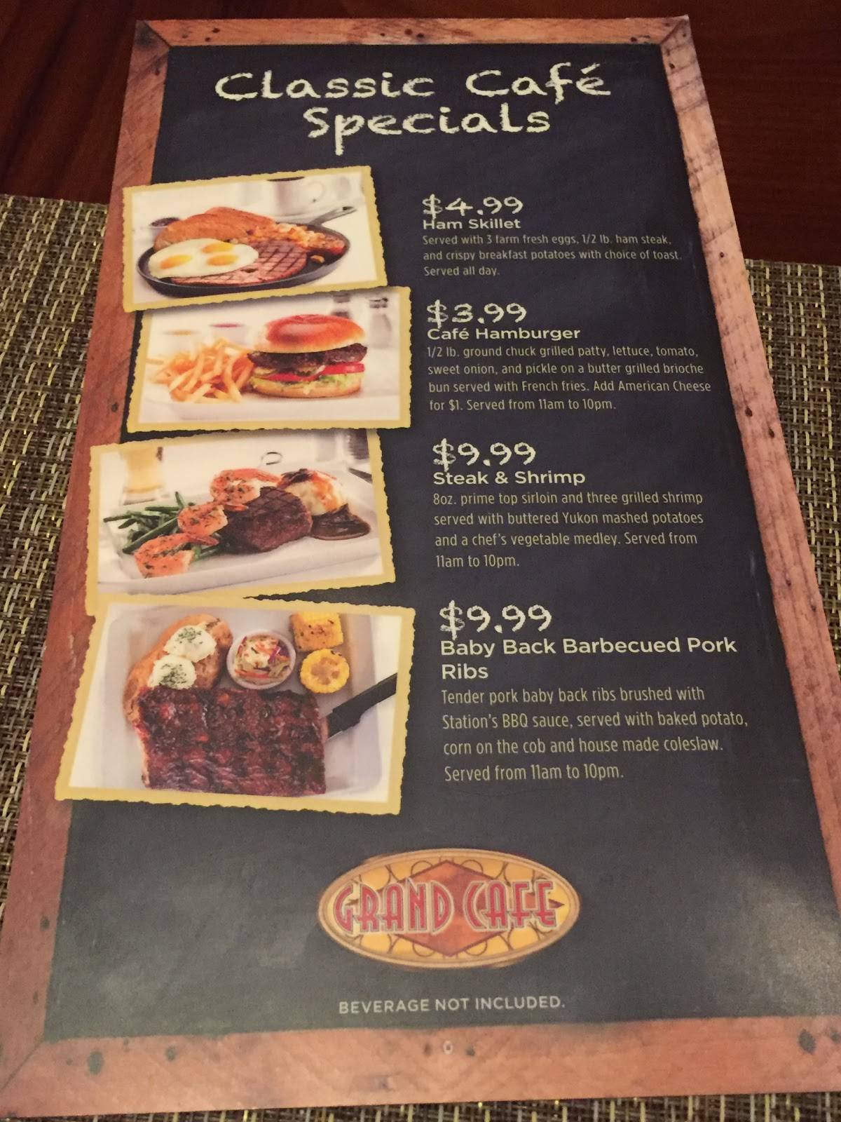 Menu at Lucky Penny at Green Valley Ranch cafe, Henderson