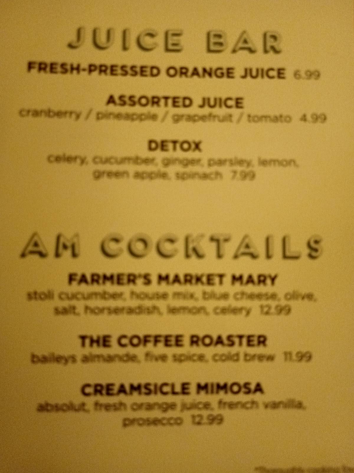 Menu at Lucky Penny at Green Valley Ranch cafe, Henderson