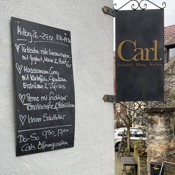 Menu at Carl. cafe, Nürtingen