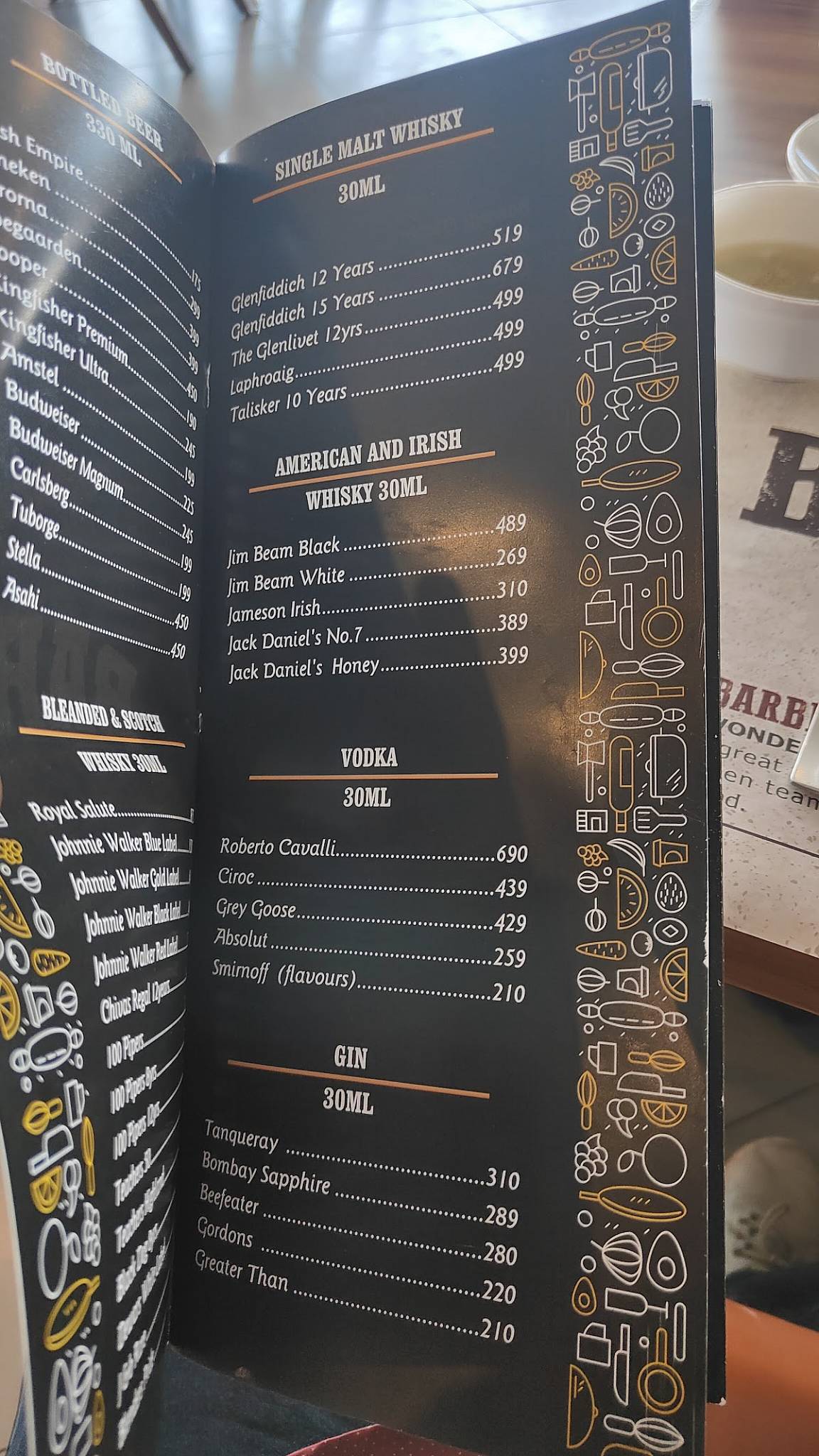 Menu at The Big Barbeque - Chennai - Little Mount, Chennai