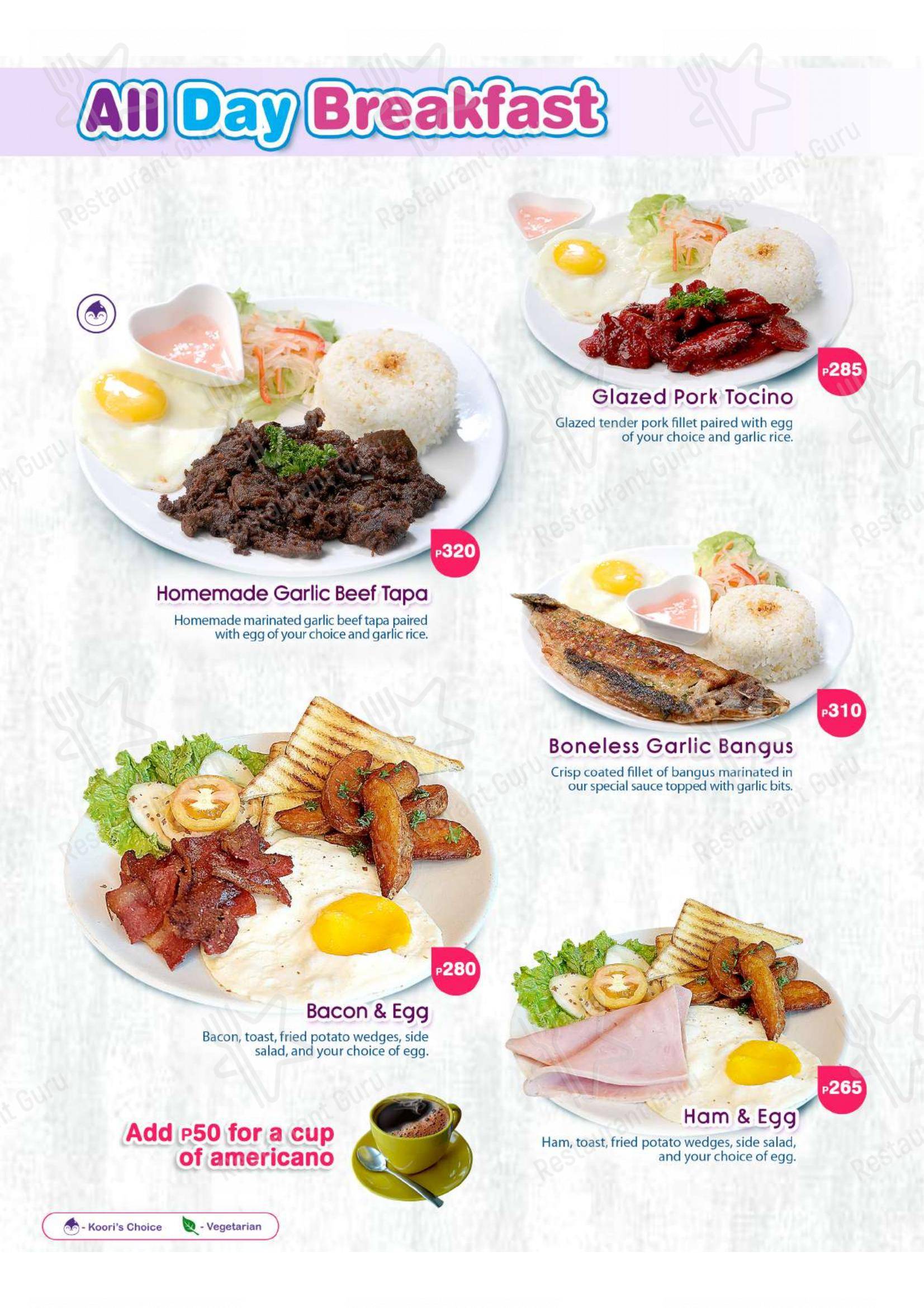 Carta de Cold Layers Cafe, Ciudad Quezon, 3rd Floor Fishermall