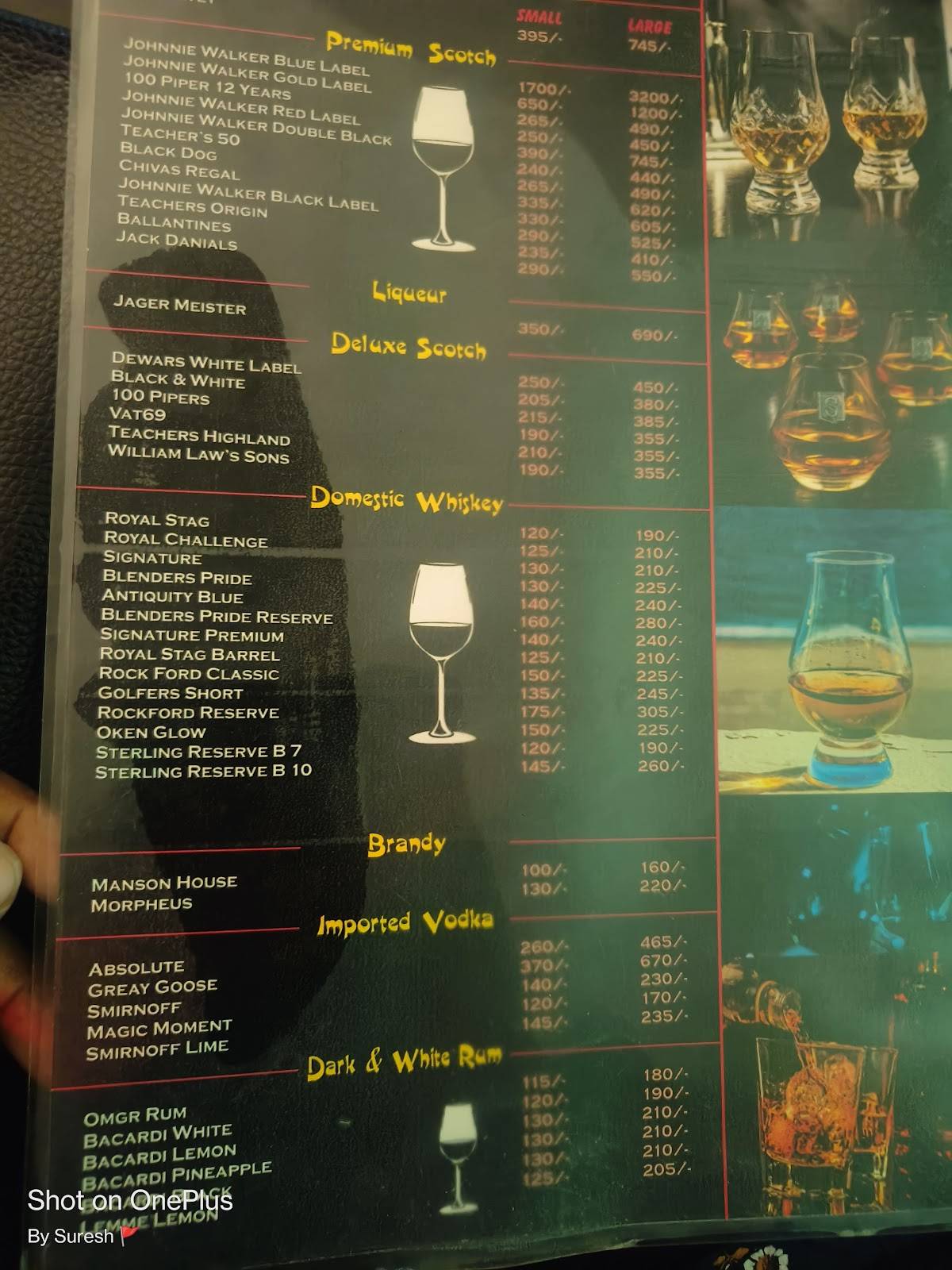 Menu at D Lounge, Sambalpur, Sambalpur