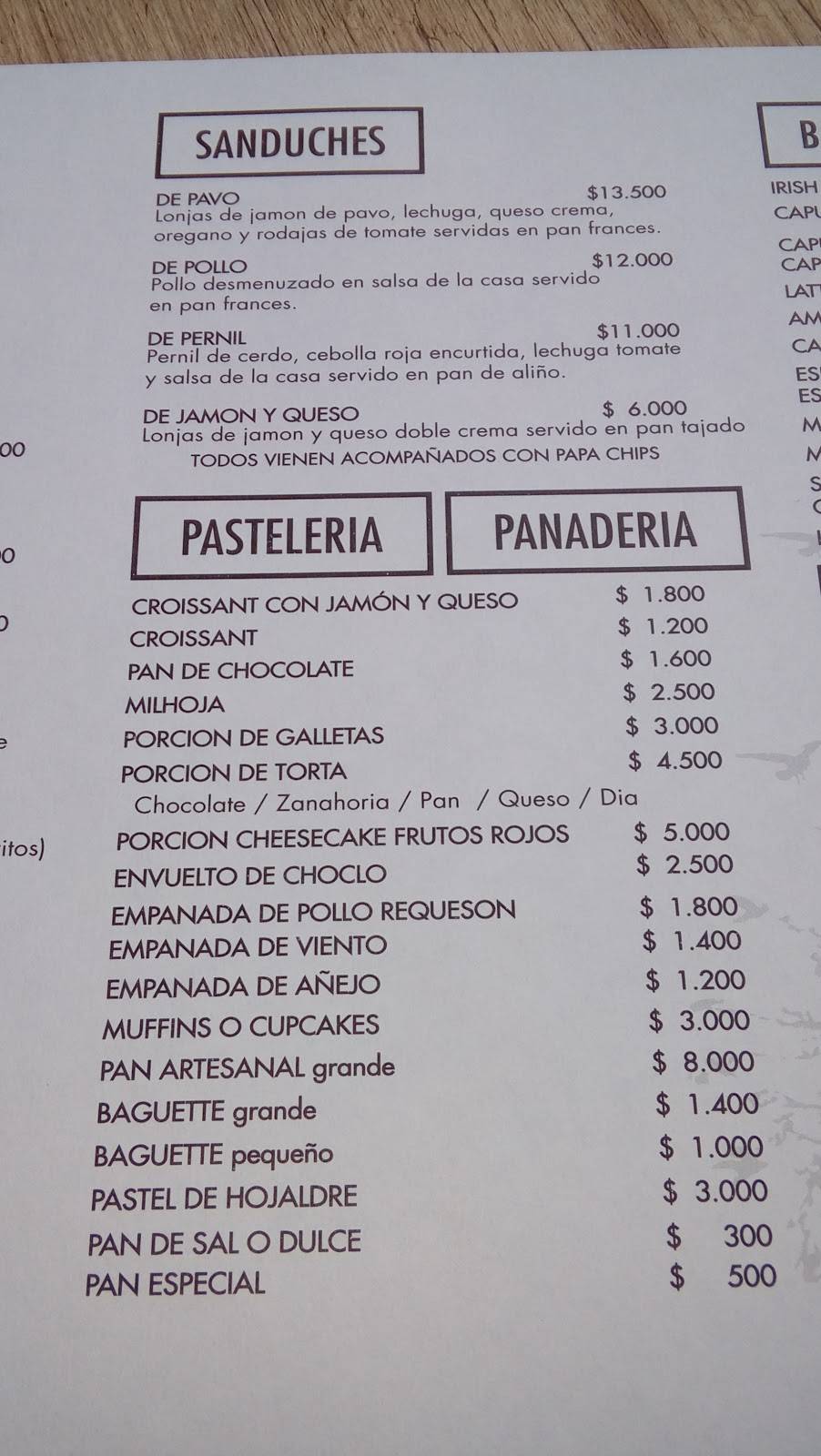 Carta del restaurante Figo, Pasto, Cl 20 #40-20