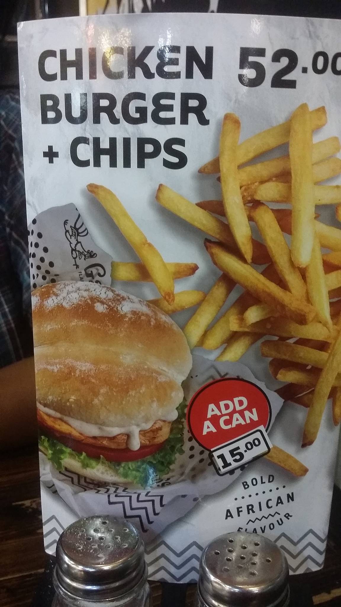 Menu at Galito's Nelspruit Brown Street restaurant, Nelspruit, 45 Brown St