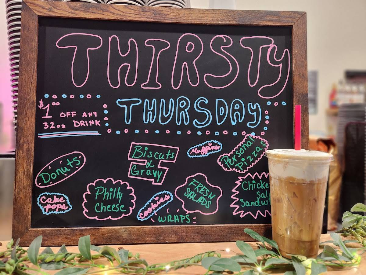 Menu at High Country Coffee Co., Selah