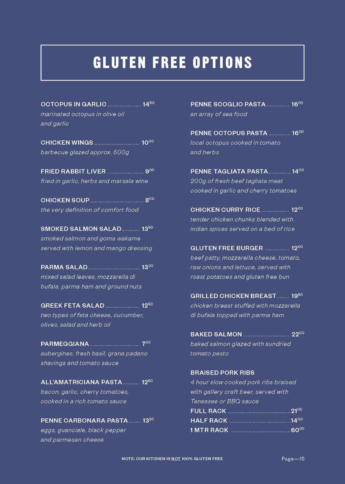 Menu at House Of Flavors restaurant, Santa Venera