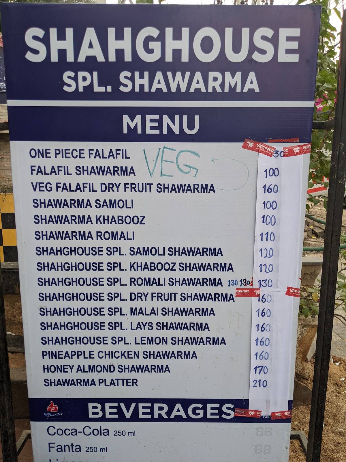 Menu at Shah Ghouse Hotel & Restaurant Gachibowli, Hyderabad, Raidurgam