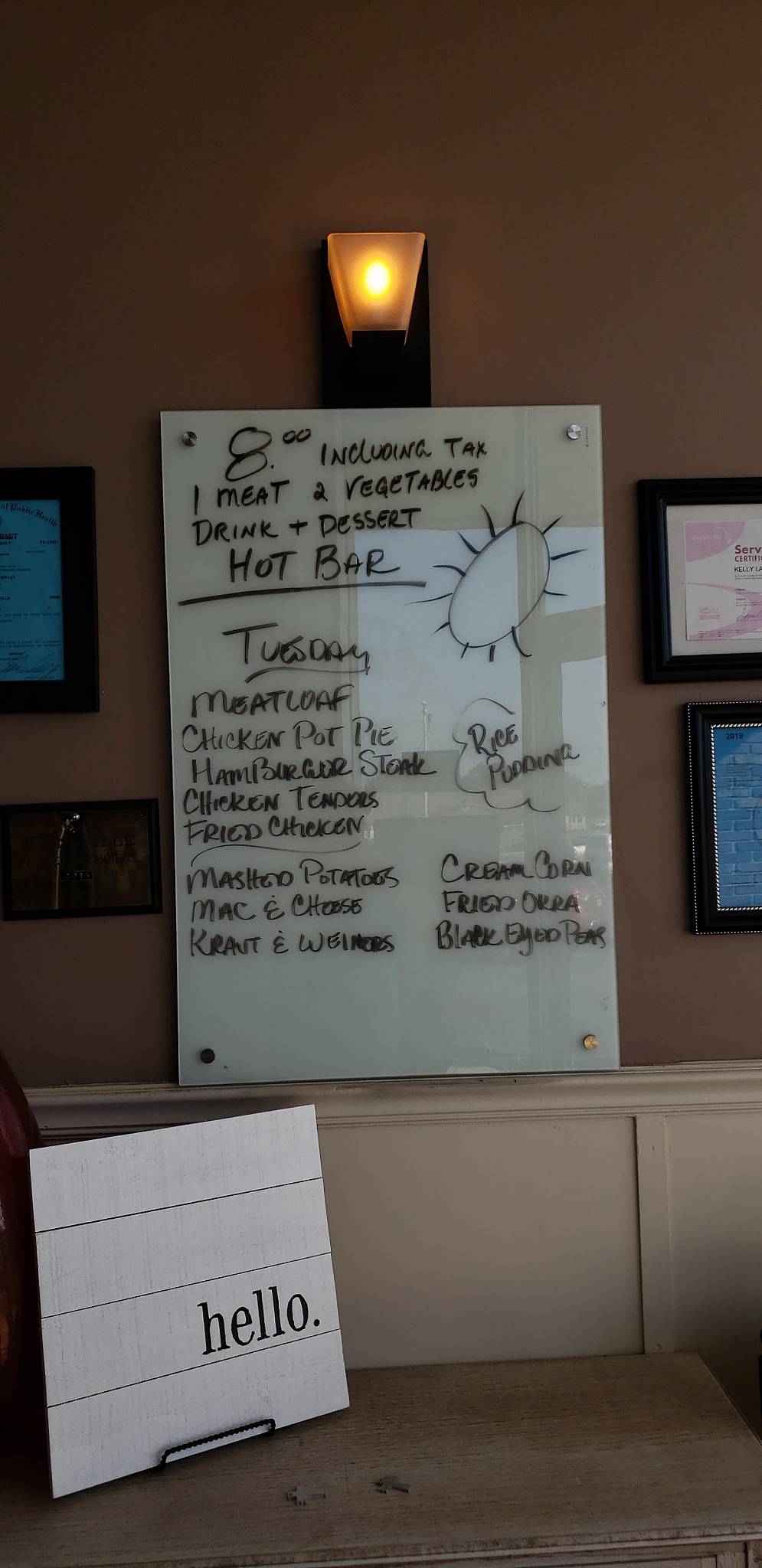 Menu at Kelly's Kitchen steakhouse, Rainsville, 120 Main St W