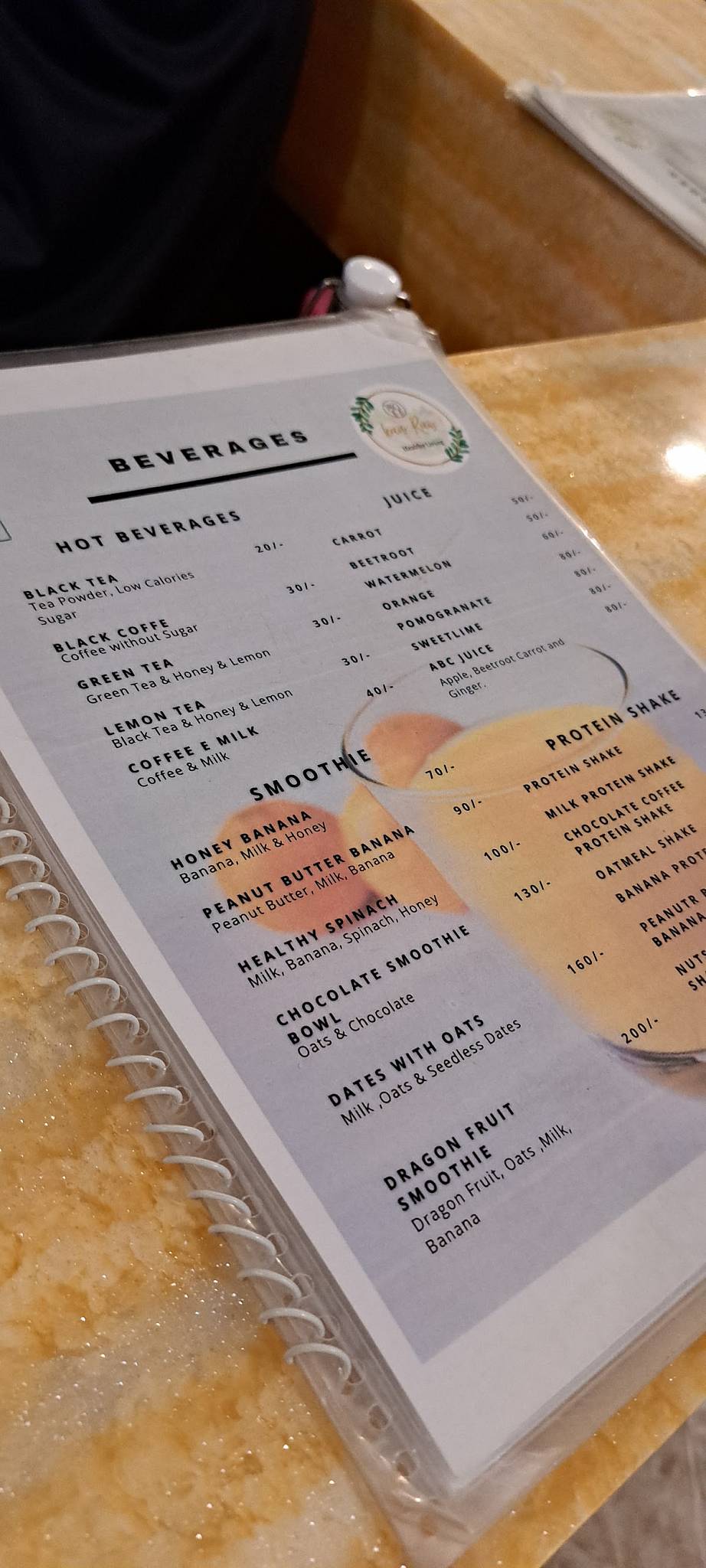 Menu at Lean Raw, Pune, Nitro gym