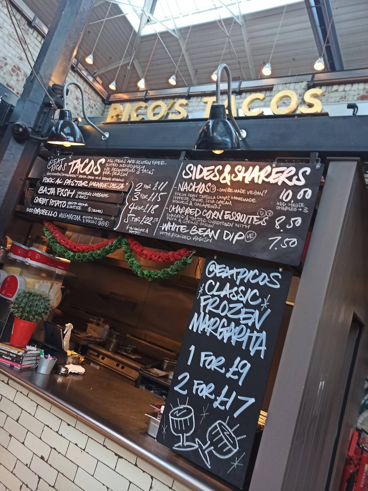 Menu at Mackie Mayor pub & bar, Manchester