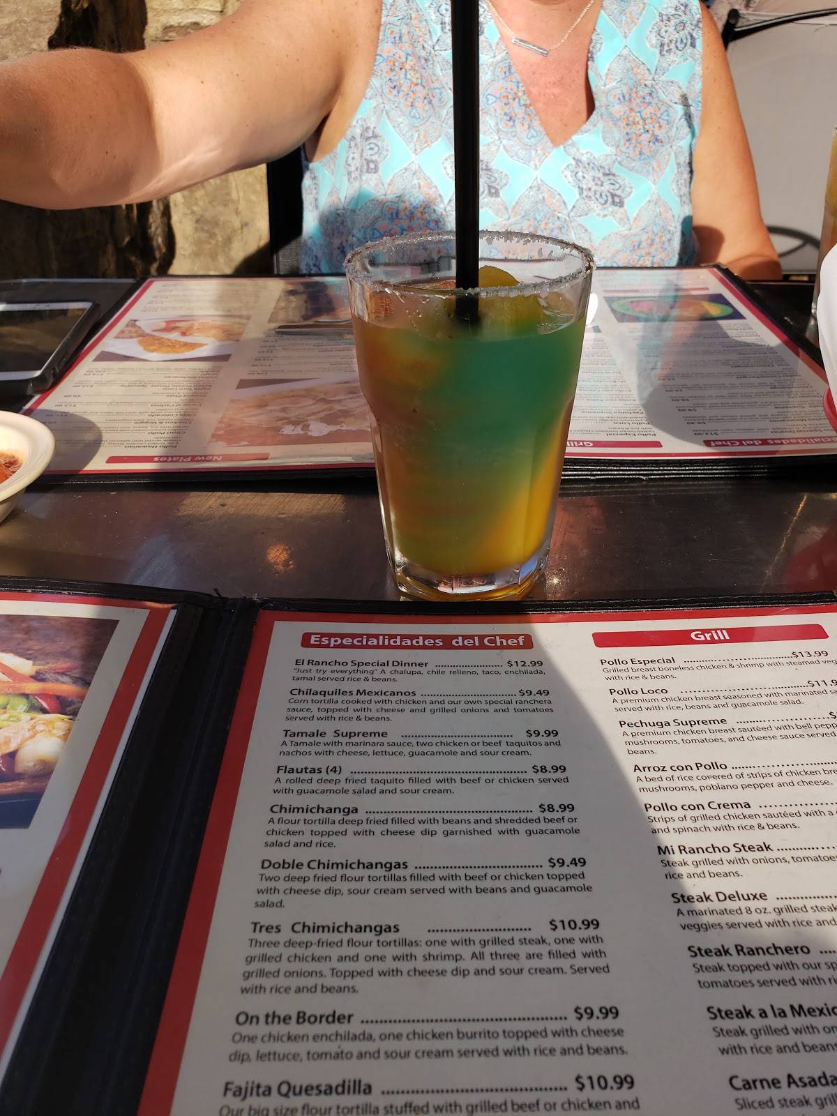 Menu at El Toro Loco restaurant, Memphis, Poplar Ave