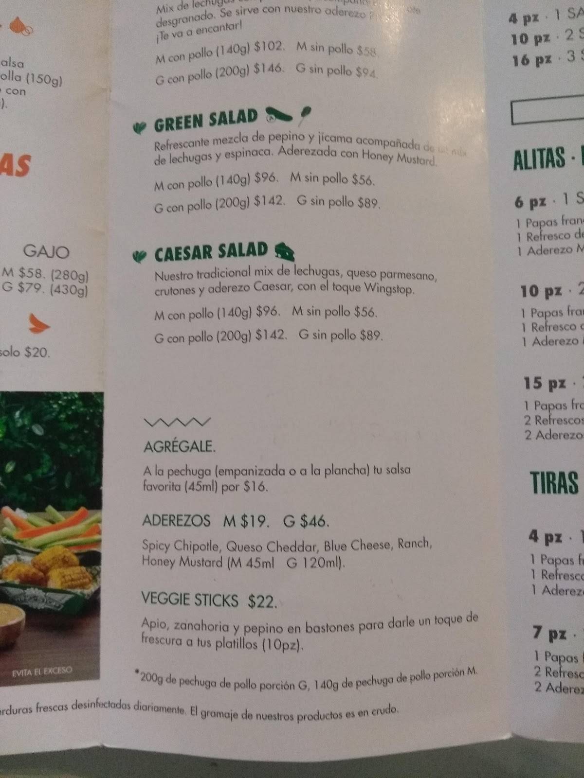 Menu at Tim Hortons cafeteria, Monterrey, Av. Eugenio Garza Sada 3820
