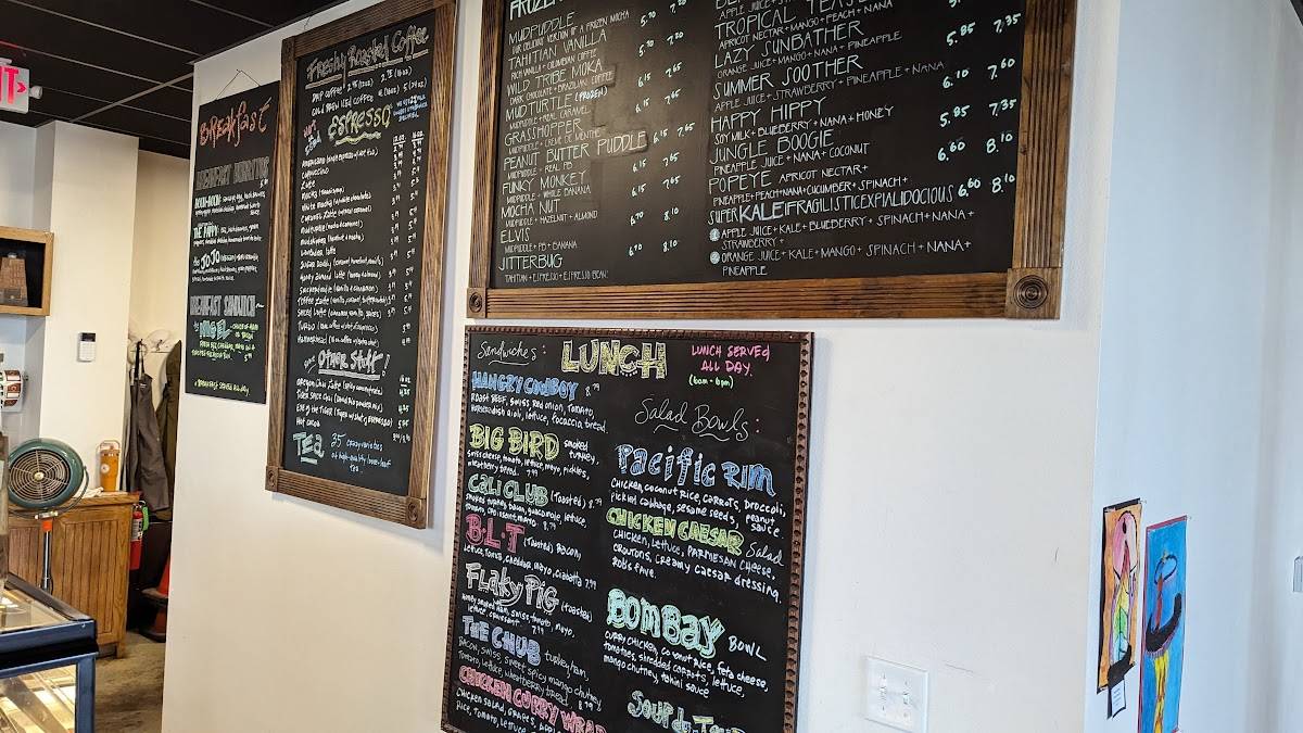 Menu at Mudhouse Coffee Ozark, Ozark