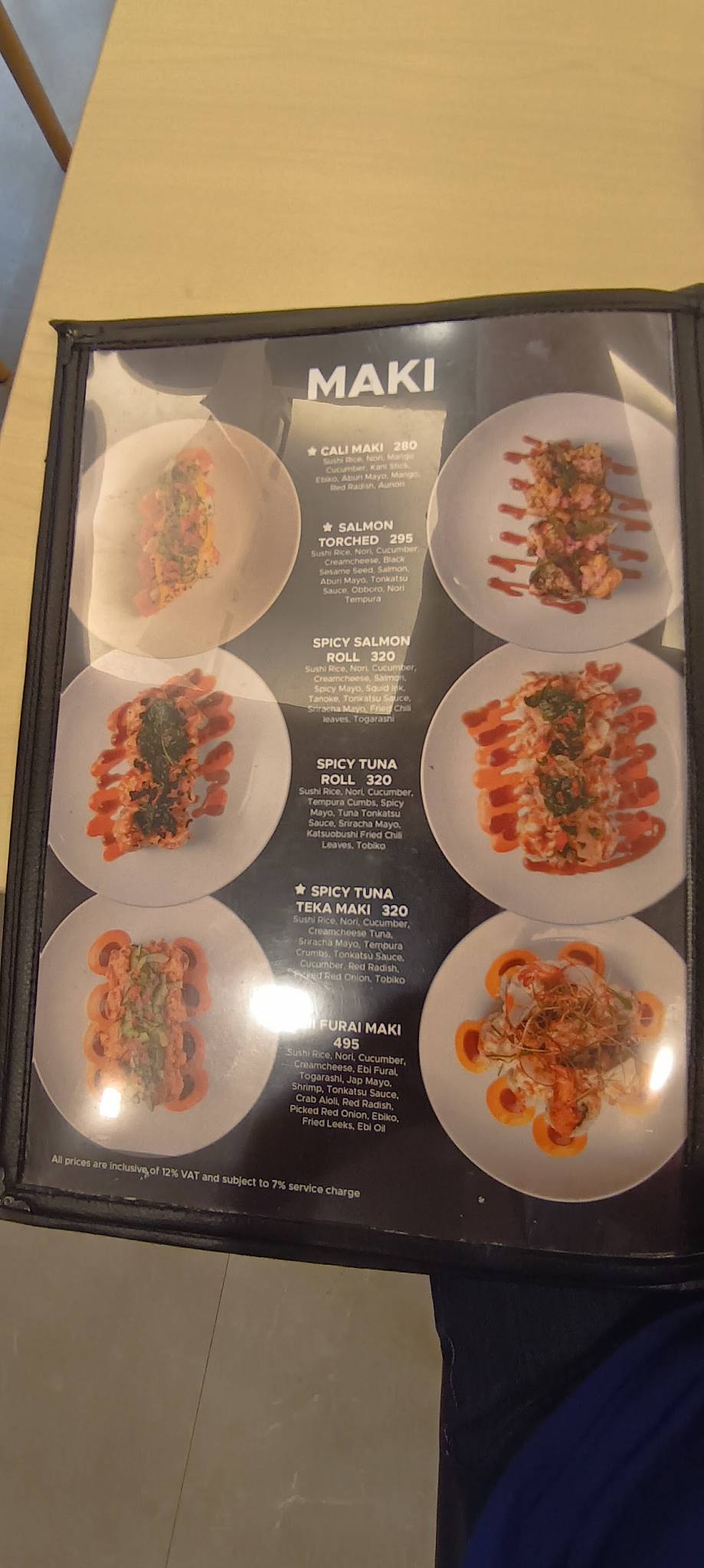 Menu at Ohayo Banawe Japanese Comfort Food restaurant, Quezon City